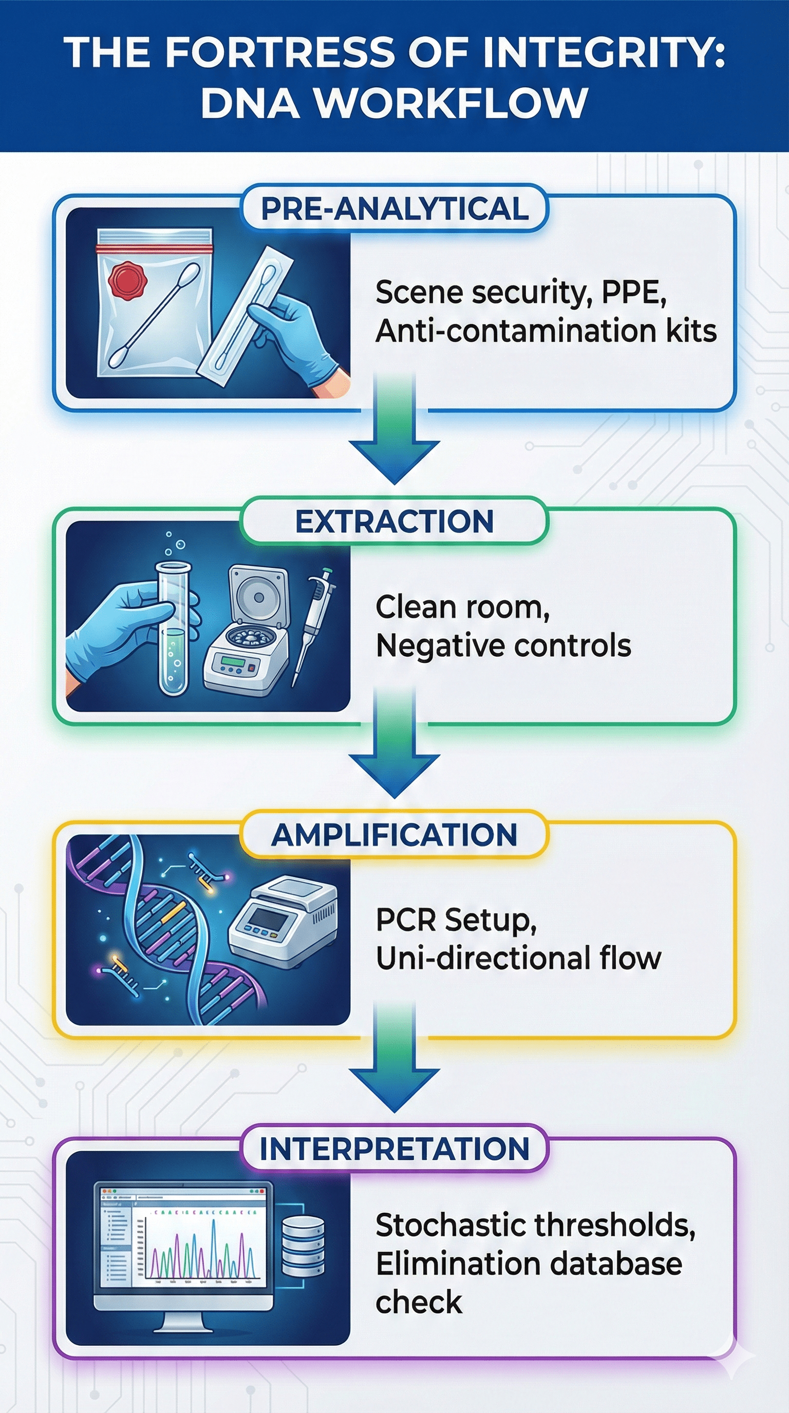Forensic DNA Contamination Control: A Quality Assurance Guide